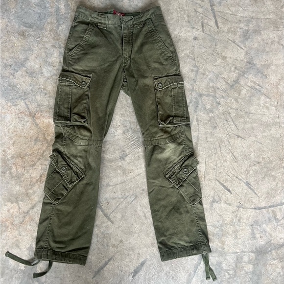 Match | Pants & Jumpsuits | Match Green Cargo Pants Utility Style ...